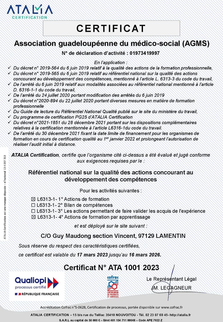 Accueil - AGMS